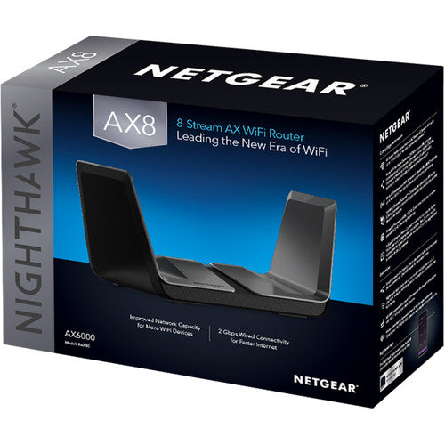 Netgear Nighthawk AX8 8-Stream AX5700 Wi-Fi 6 Router 1346200 ...